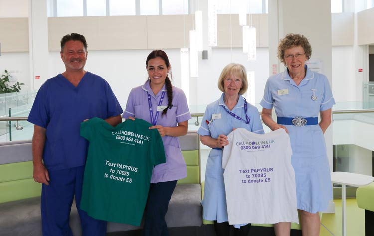 Skydiving Benenden Hospital nurses raise funds